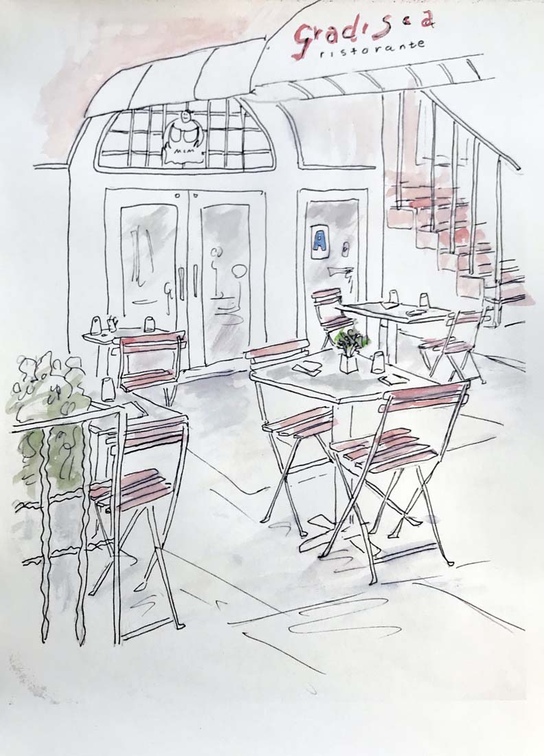 Gradica Ristorante – Midgeworks Paintings & Illustrations