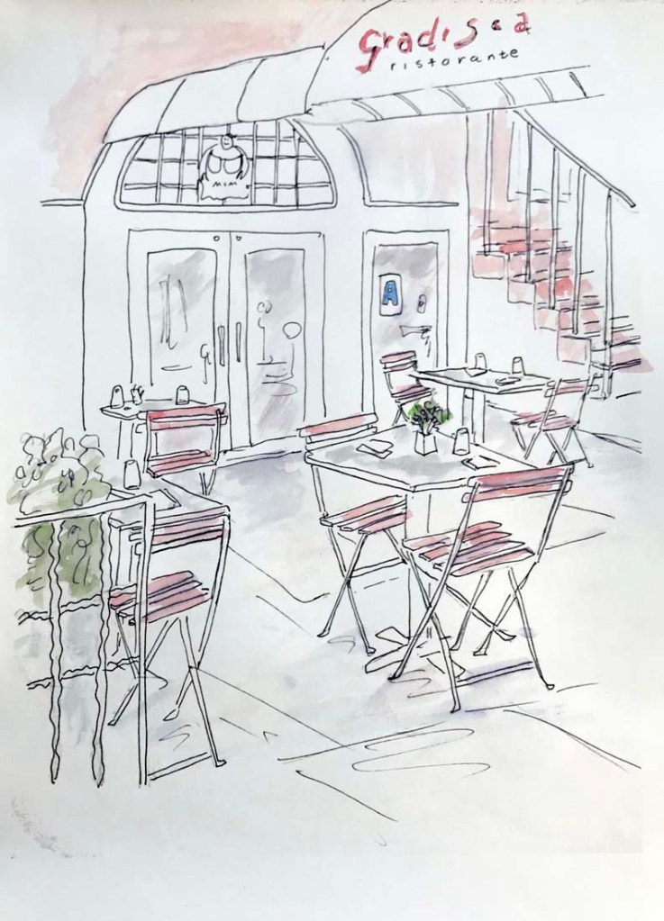 Gradica Ristorante – Midgeworks Paintings & Illustrations